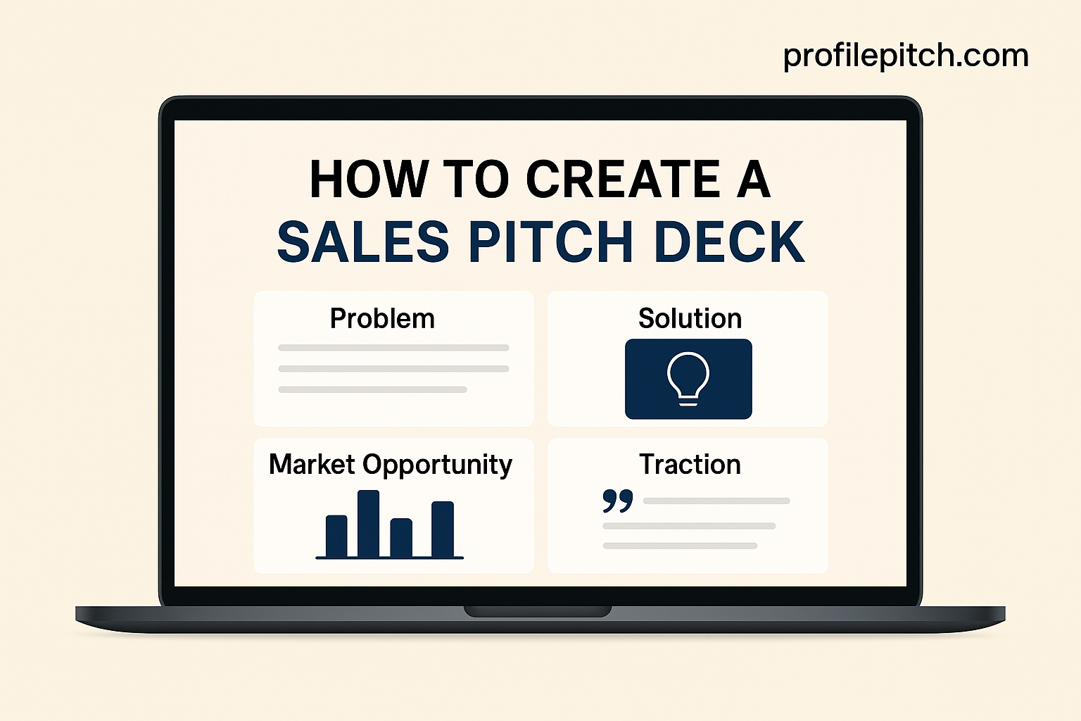 How to Create a Sales Pitch Deck: Step-by-Step Guide - Profile Pitch